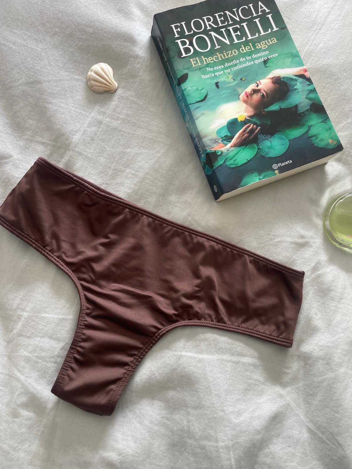 Culotte Less tiro alto - Choco - Bikinis Deep